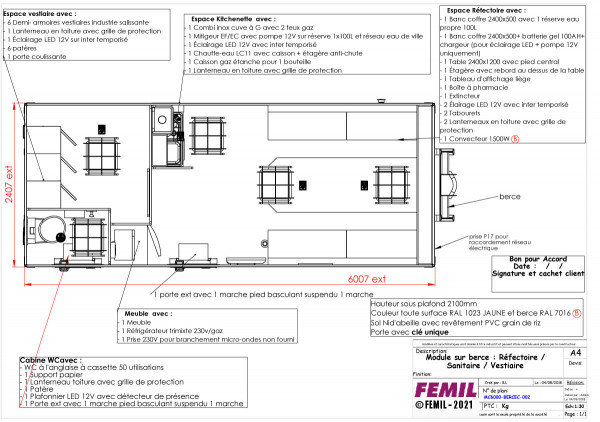 FEMIL constructeur français d’unités mobiles Abris de chantiers et UMD ...